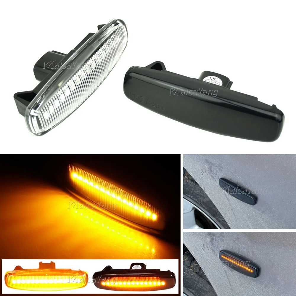 Dynamic Blinker LED Side Marker Turn Signal Lights For Infiniti EX25 ...