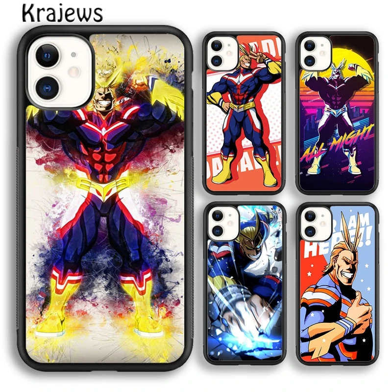 Krajudios Boku no Hero Academia All Might funda de teléfono suave para ...