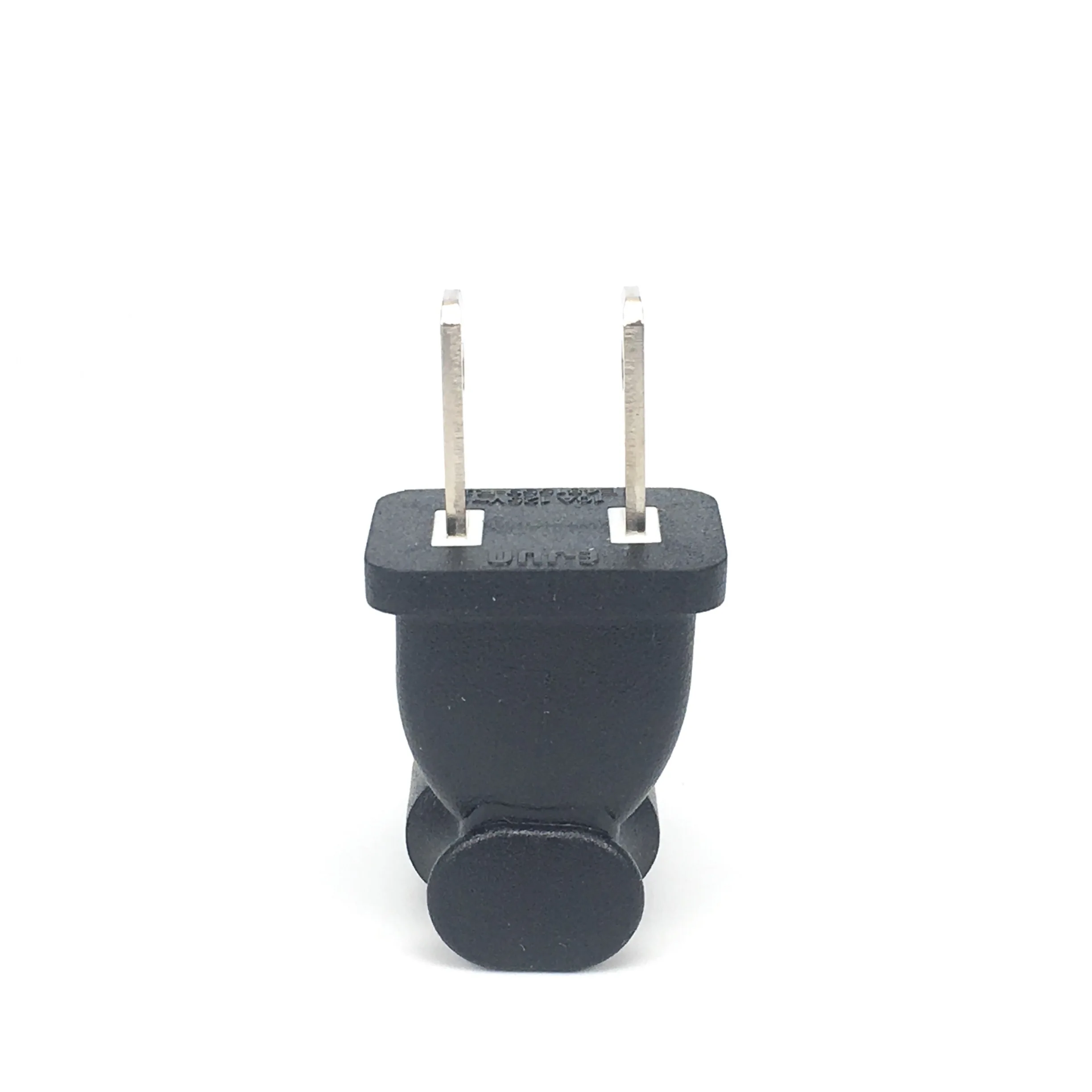 Adaptateur prise,Prise de conversion US NEMA 5-15P vers IEC320 C7,2 broches vers IEC 320 C7 ...