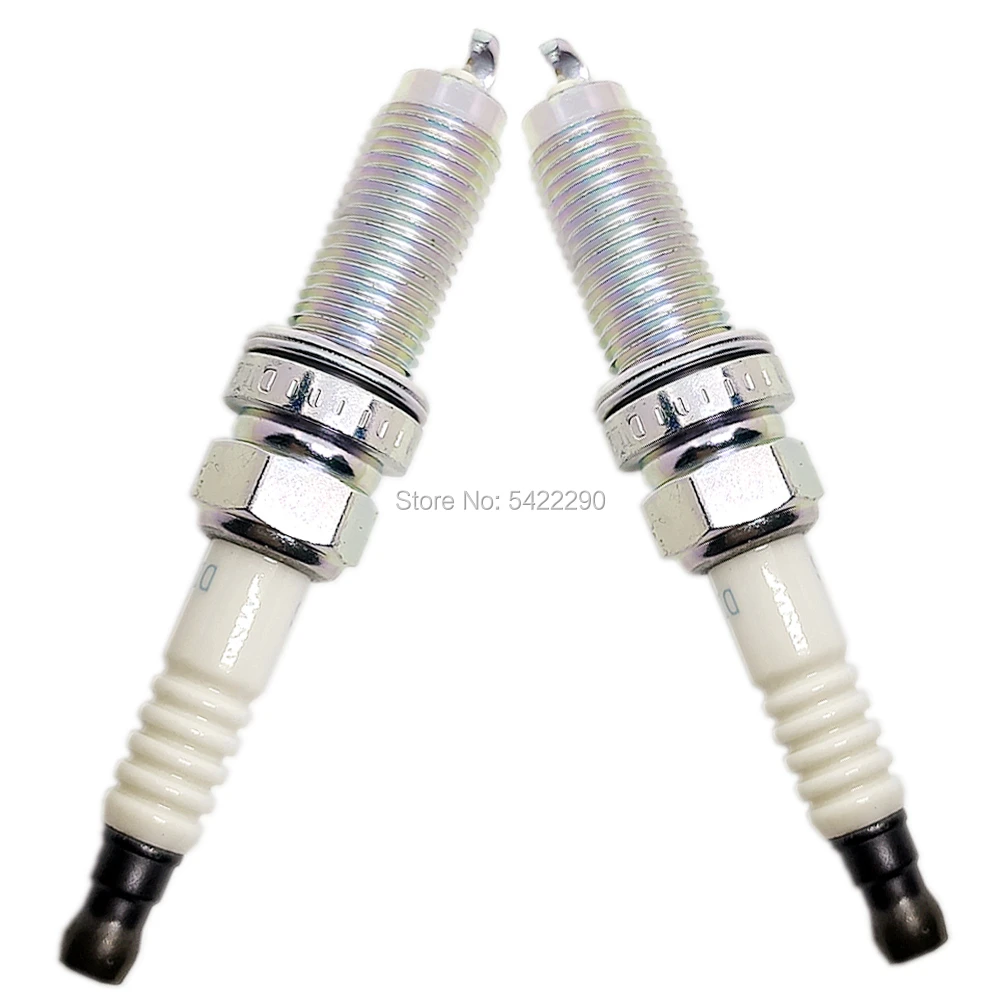 2 4PCS DILZKAR7C11S 90137 Dual Laser Iridium Spark Plug 12290 5R0 003 ...