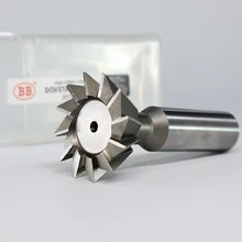 Bb Hss Dovetail Cutter 45 55 60 Degree 8mm 16mm 25mm Dovetail End Mill ...