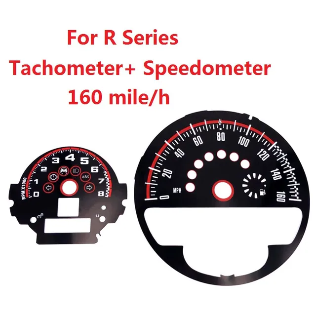 Car Styling Speedometer Tachometer Dial Sticker for Mini Cooper JCW F54 ...