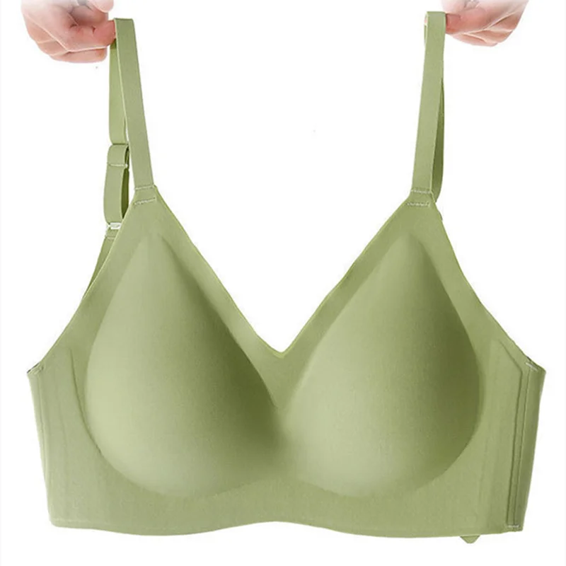 Women-Seamless-Bras-Wire-Free-Brassiere-Push-Up-Underwear-Sexy-Lingerie ...
