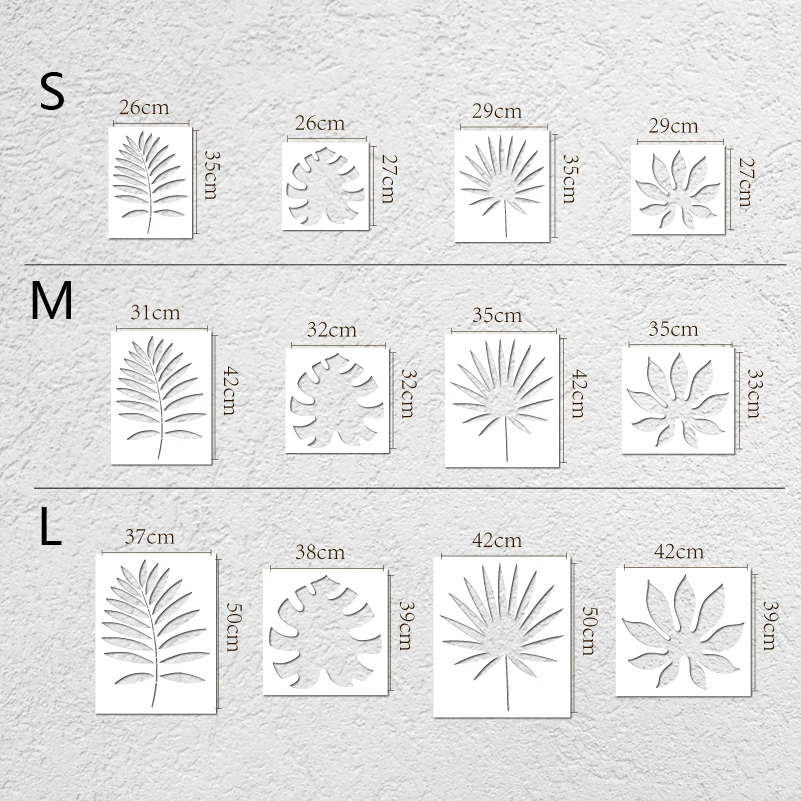Palm Tree Leaves Template