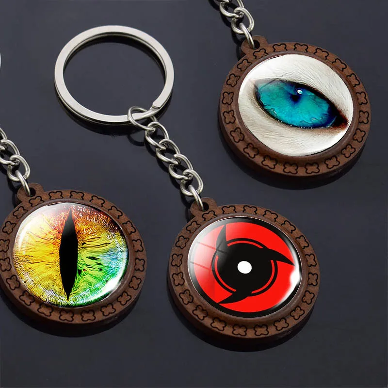 Sharingan Evil Eye Keychain - Crazy Anime Store