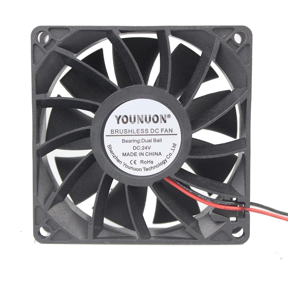DC-24V-5500RPM-80x80x25MM-8025-80mm-High-Air-Flow-Cooling-Fans ...