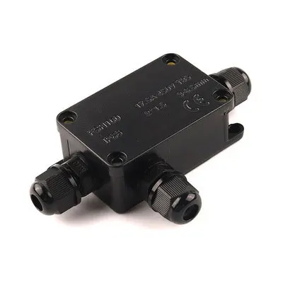 Ip66 Kültéri Mini Vízálló Csomópont Doboz Fekete Uv Csatlakozó Fsh100 ...