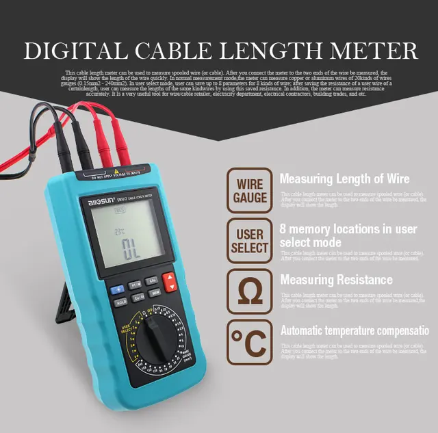 Electrical Cable Length Meter