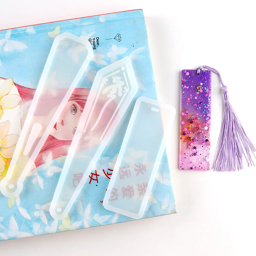 Silicone Bookmark Mold | Jewelry Tools Equipments - Diy Mold Crystal ...