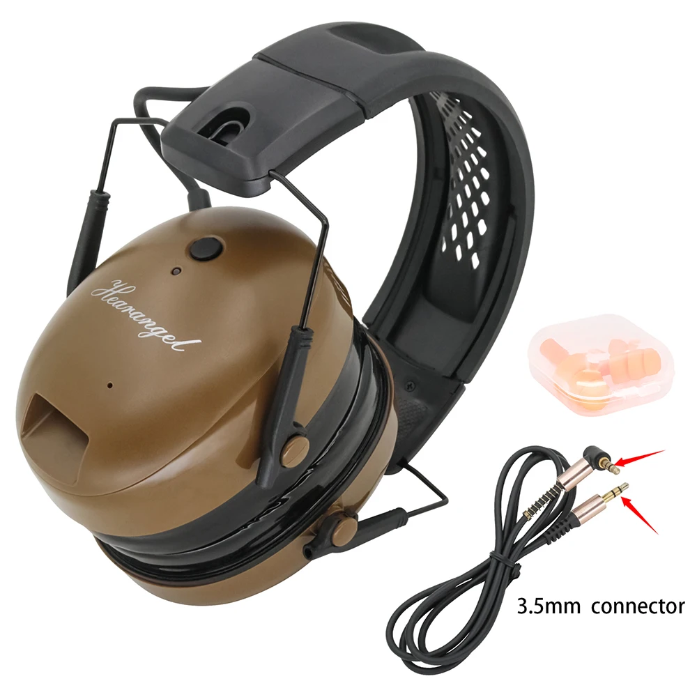 Hearangel Mowing Construction Headset Silicone Earmuff Version with ...