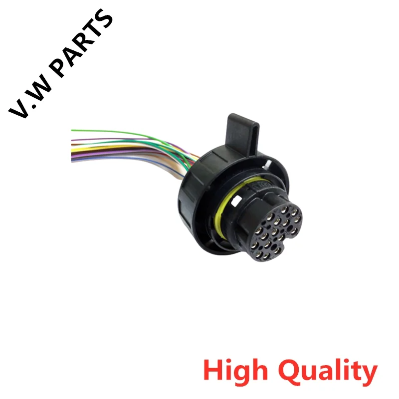 Conector de transmissão 16 pinos, conectores com fios para a audi a4 ...