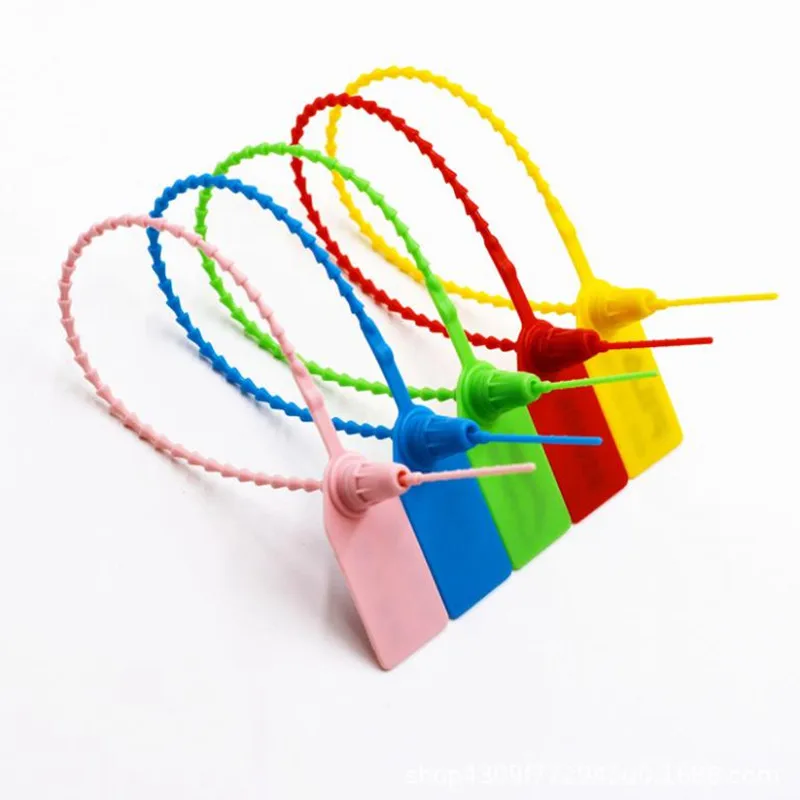 50-Pcs-Nylon-Label-Cable-Ties-Zip-Ties-Colourful-Identification-Mark ...