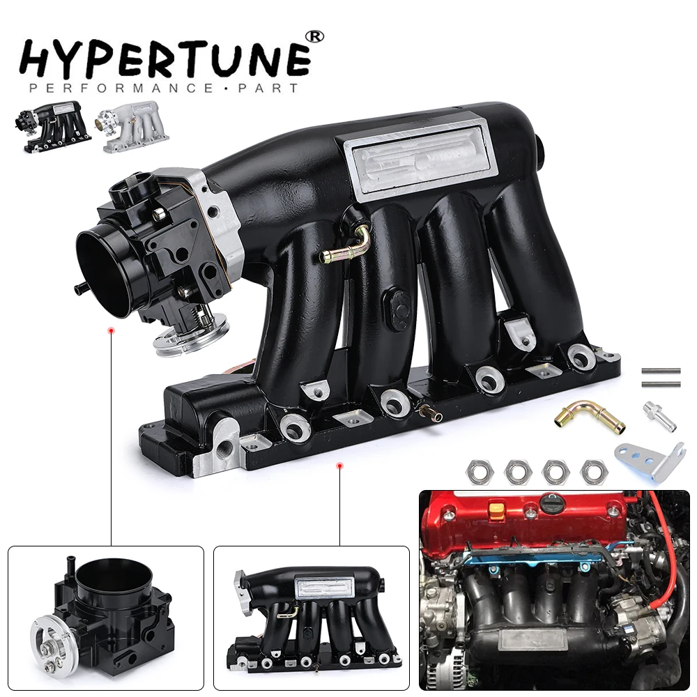 Hypertune-Aluminum-Intake-Manifold-Throttle-Body-For-06-11-Honda-Civic ...