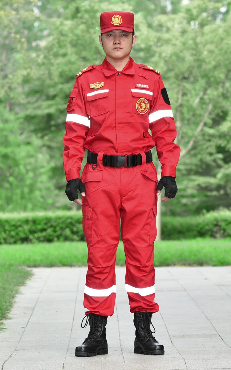 Reflective-Safety-Overalls-Emergency-Rescue-Clothing-Suit-Protective ...
