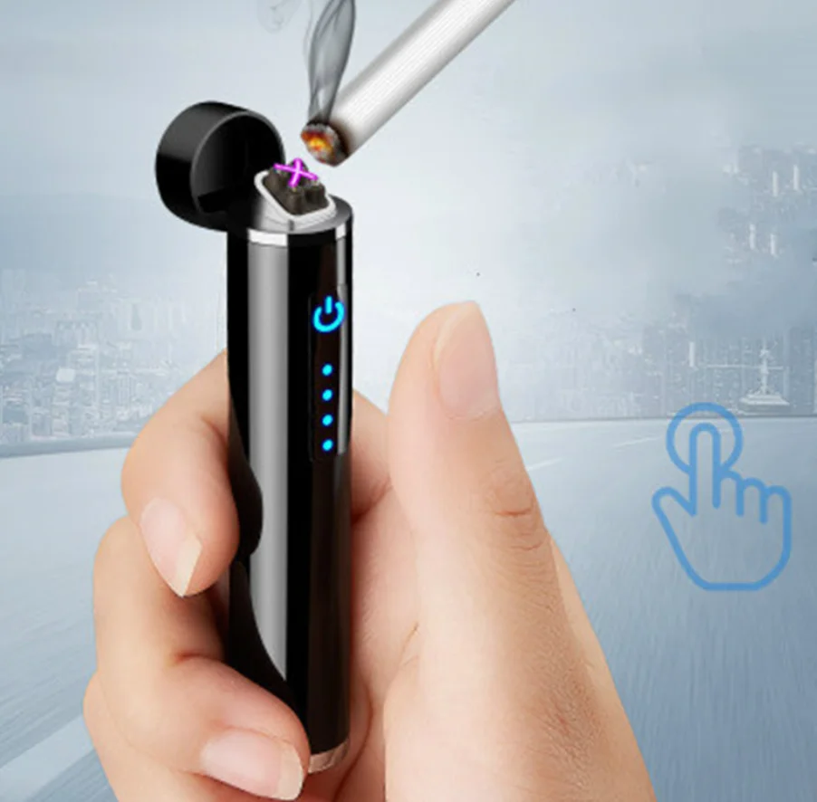 Creative Mini Twin-arc Touch-sensitive, Rechargeable Cigarette Lighter ...