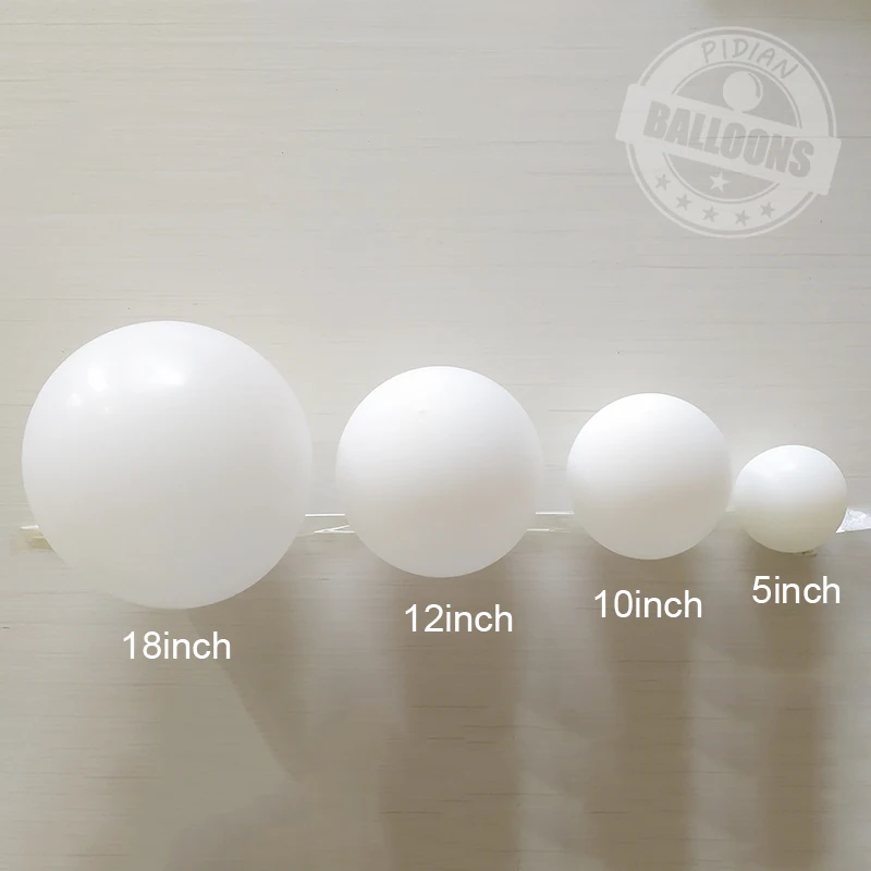 Giant-White-Round-Balloons-5-36inch-Wedding-Latex-Helium-Pastel-Matte ...