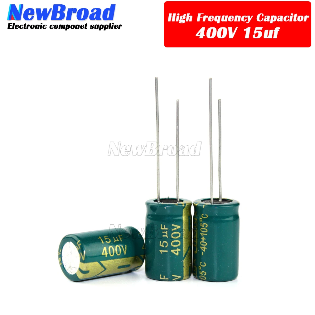 10PCS Aluminum electrolytic capacitor 400V 15UF high frequency low resistance long life 15UF ...
