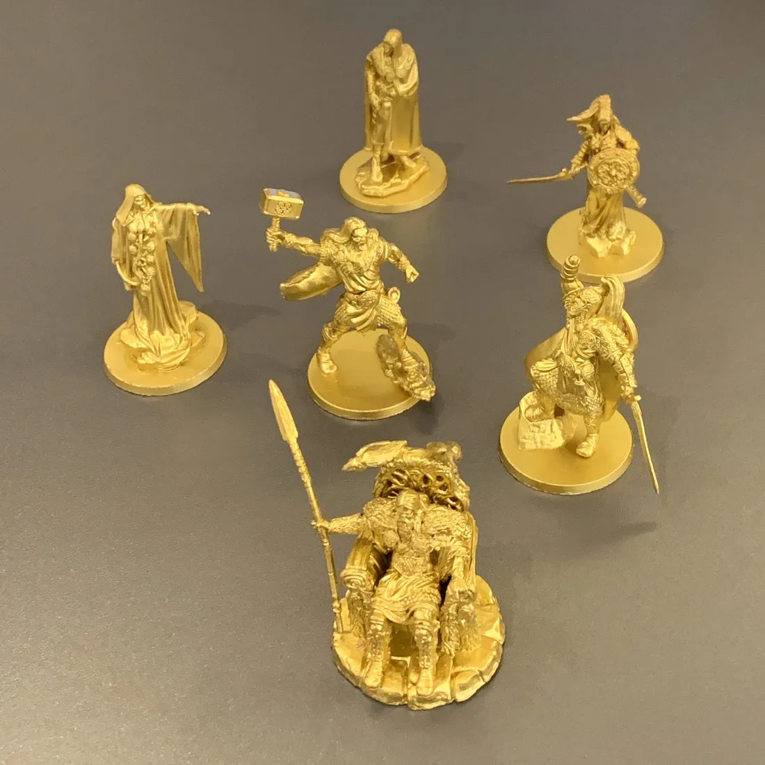 Rare-Blood-Rage-Board-Game-Kickstarter-Golden-Gods-of-Asgard-Warrior ...