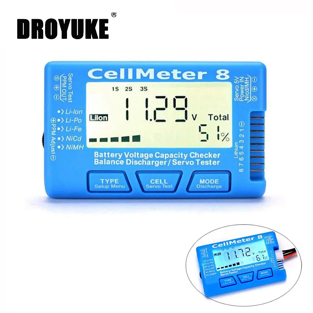 Cellmeter 8 Battery Capacity Tester | Battery Capacity Checker ...