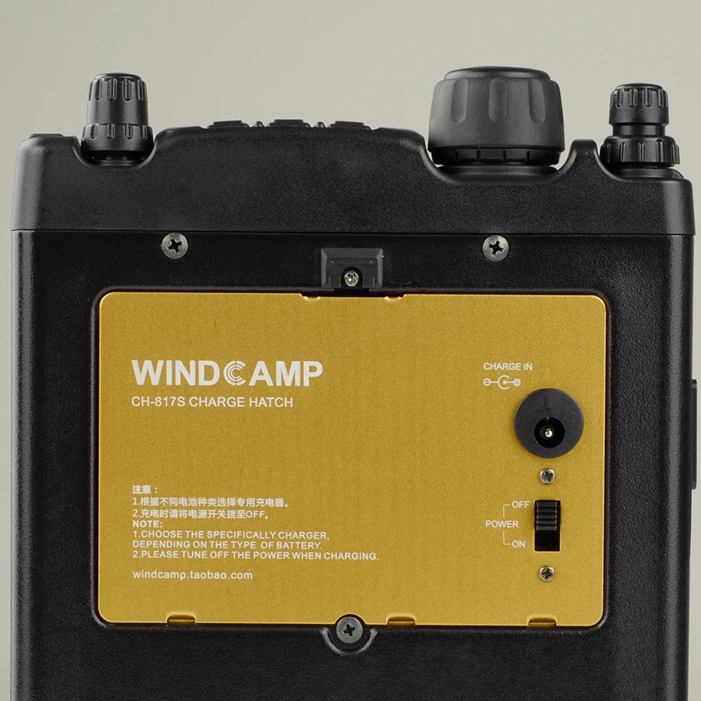 WINDCAMP Special Battery Compartment Cover Designed for YAESU FT-818/FT-817