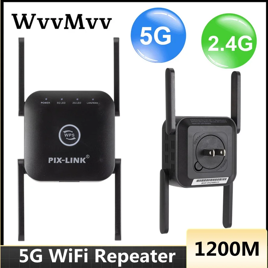 5G-WiFi-Amplifier-WiFi-Repeater-5Ghz-WiFi-Long-Range-Extender-1200M ...