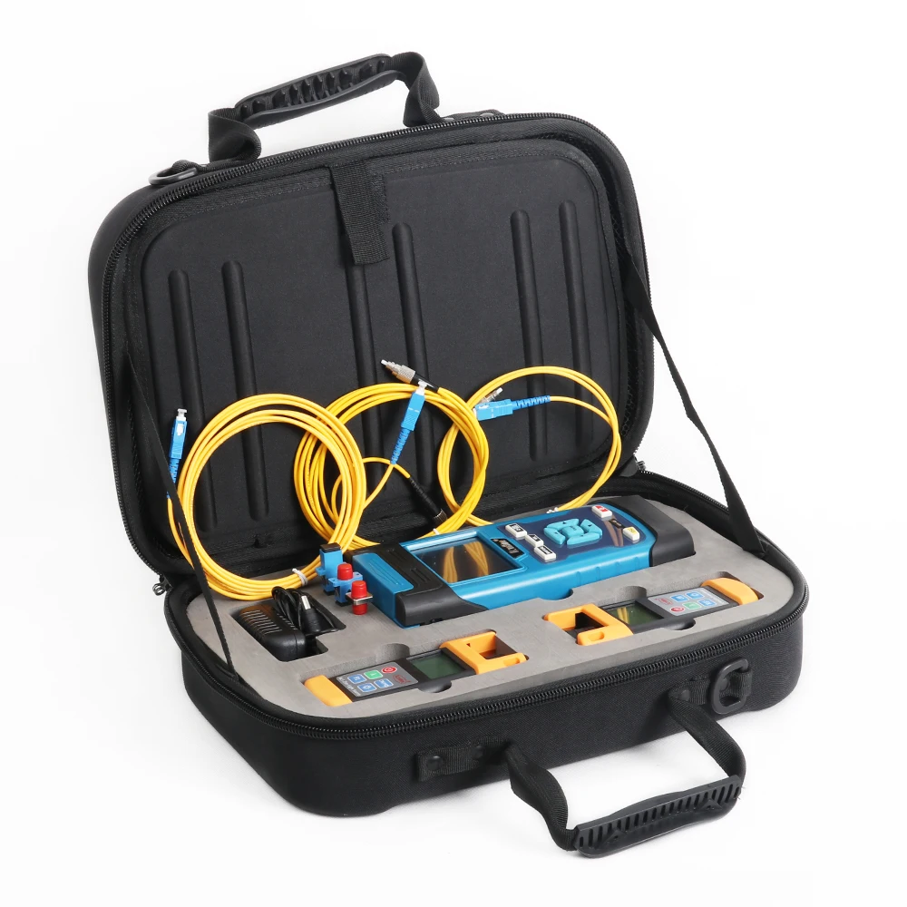 FTTH Fiber Optical KomShine KOR 45 Fiber Optic Test Kits with QX45 OTDR ...