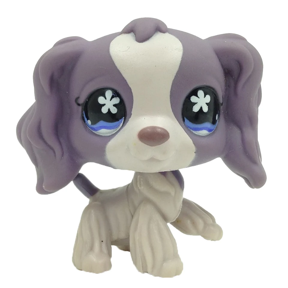 Littlest Pet Shop Purple Dog