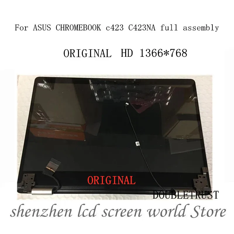 with touch original full assembly replace For ASUS CHROMEBOOK C423 ...