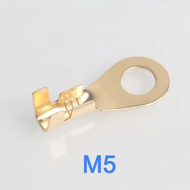 100PCS Open Barrel Wire Crimp Copper Terminal Connerctor- Non-Insulated ...