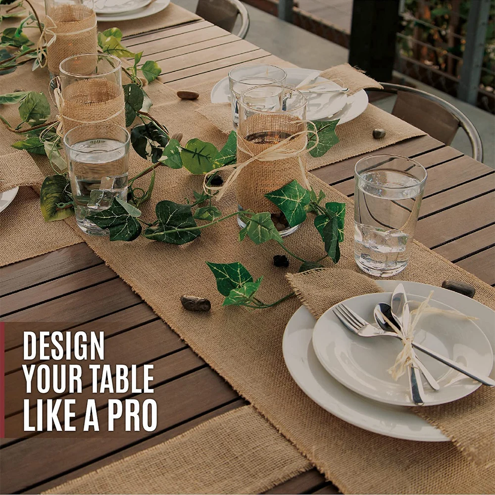 Burlap Table Runner Diy