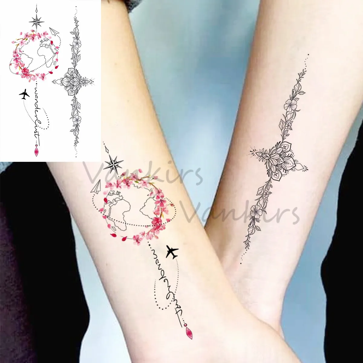 Side Arm Tattoos For Girls