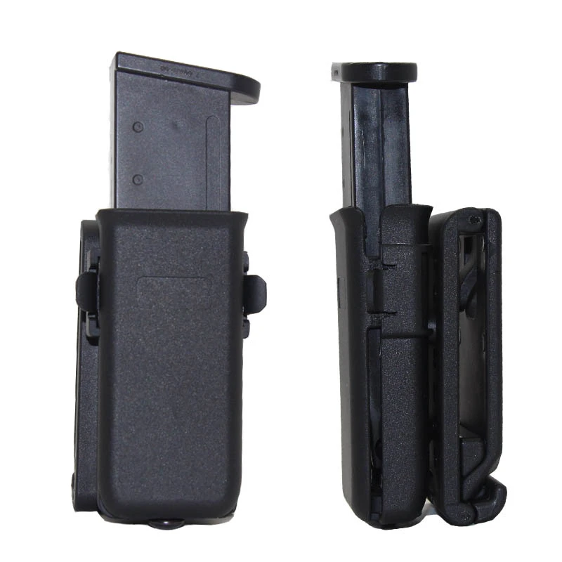 Tactical Universal 9mm.40.45 Gun Magazine Pouch for Glock 17 19 Beretta ...
