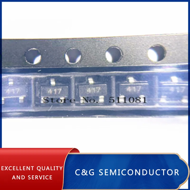 10PCS-FMMT417TA-FMMT417-417-FMMT415TA-FMMT415-FMMT618TA-FMM618 ...