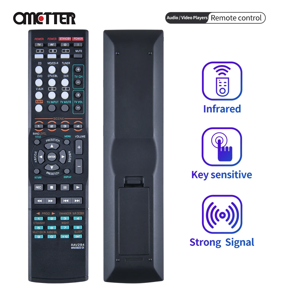 RAV284-WN05820-EX-RAV315-WN22730-EU-for-Yamaha-Remote-Control-AV ...