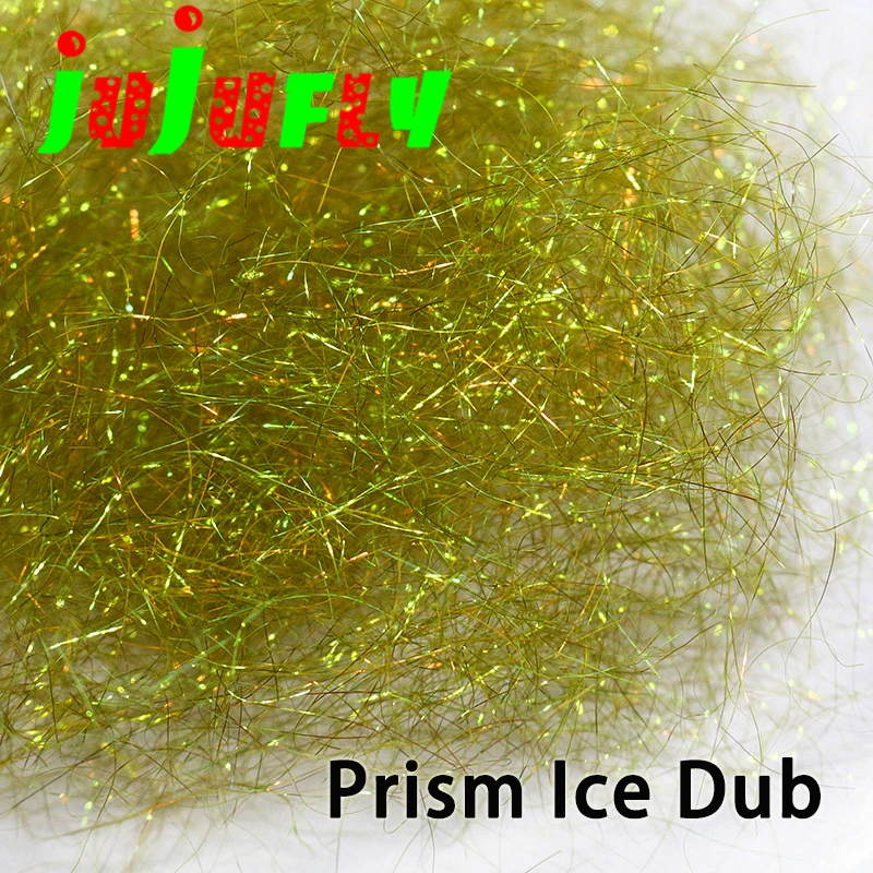 Unique&Popular prism ice dub premium translucent fly tying dubbing with ...