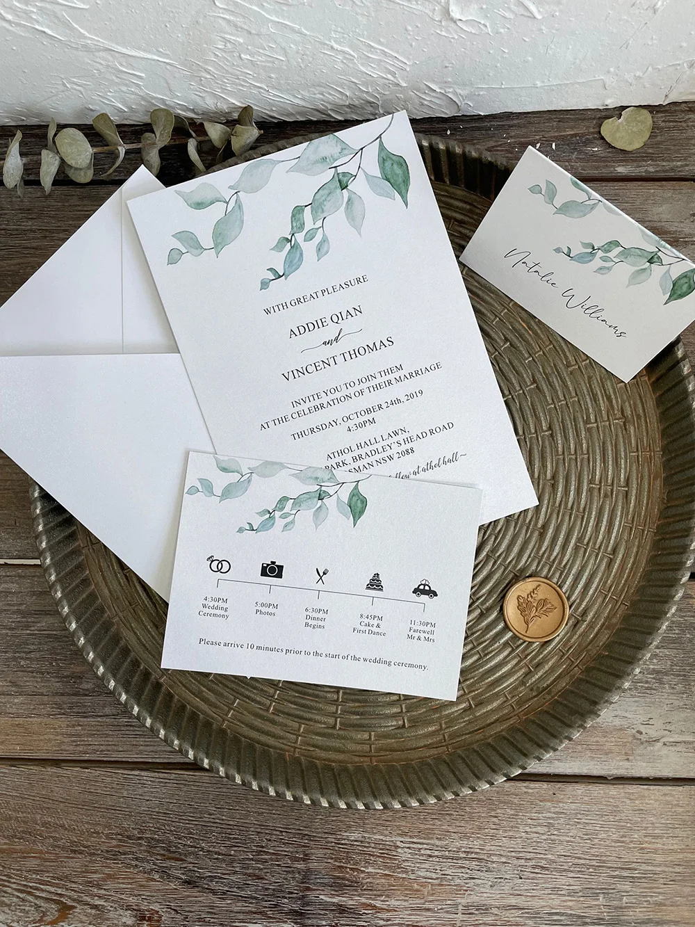 Carte d'invitation,vellum band--Niewinvitation Spéciale De Mariage ...