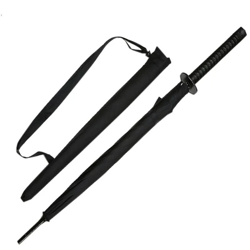 Elegant Black Japanese Samurai Ninja Sword Umbrella Japanese Ninja Sun ...