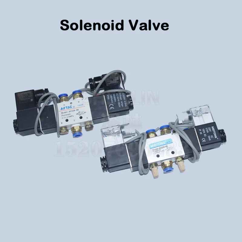 Solenoid-valve-4V220-08-for-pnuematic-filling-machine-electric-valve ...