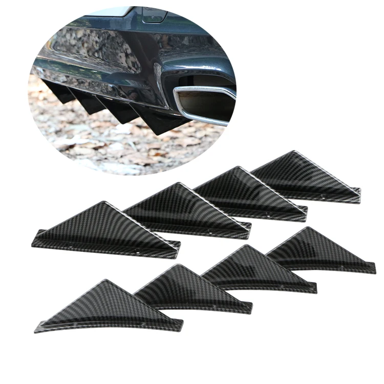 4PCS-Car-Rear-Bumper-Diffuser-for-SKODA-Fabia-Combi-Octavia-RS-Scout ...