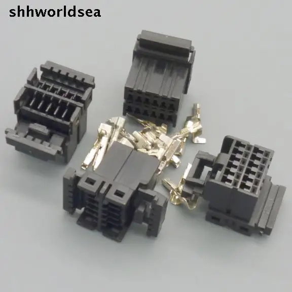 worldgolden 5/30/100sets 12p 12pin 1.2mm plastic car Automotive ...