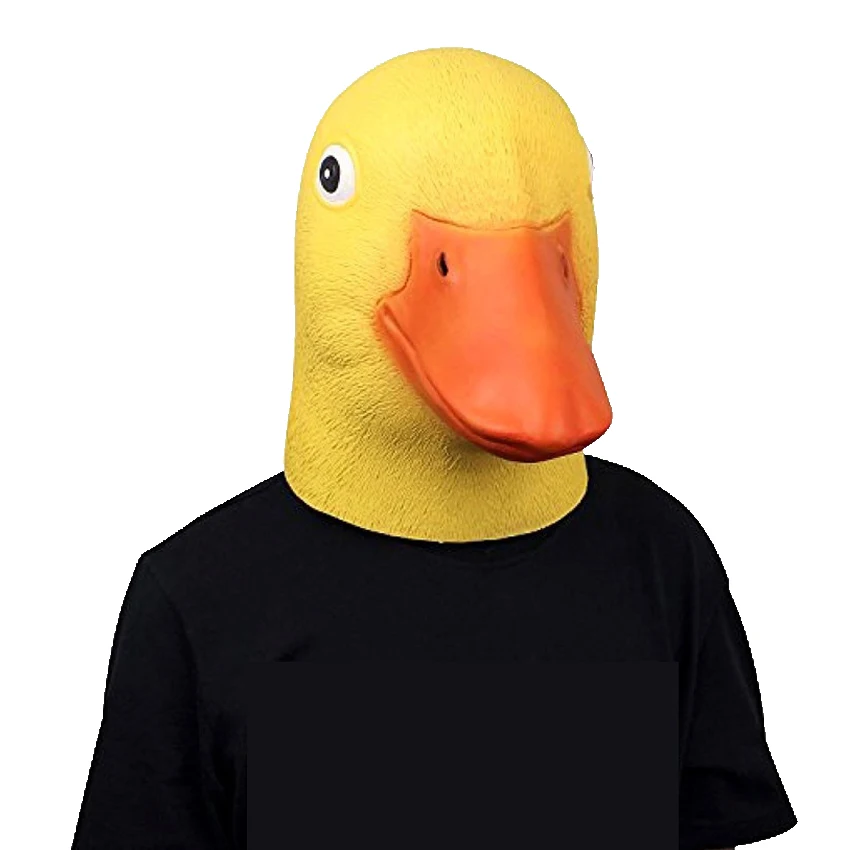 Topeng-Bebek-Kuning-Kebaruan-Karet-Lateks-Lucu-Hewan-Bebek-Lucu ...