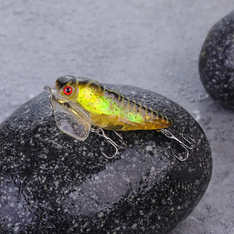WALK-FISH-Fishing-Lure-Cicada-Floating-Lscas-Artificial-Bait-55mm-8-3g ...