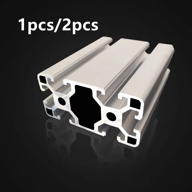 CNC aluminum profile 4080 aluminum profile extrusion 100mm-1000mm EU ...
