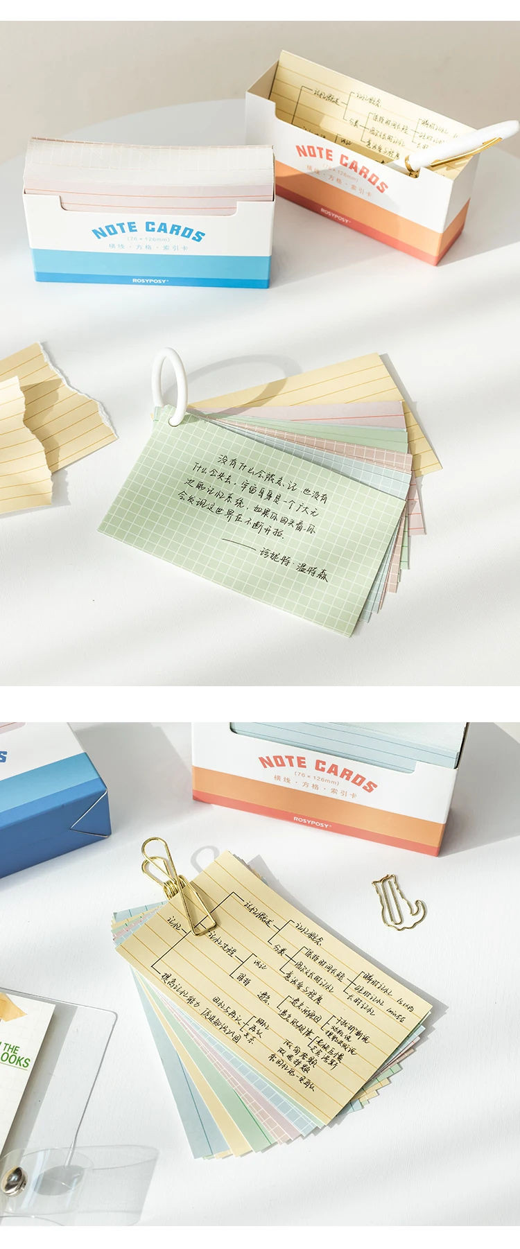 CAHIER,f--bloc notes avec liste de contrôle, 150 feuilles, bloc notes ...