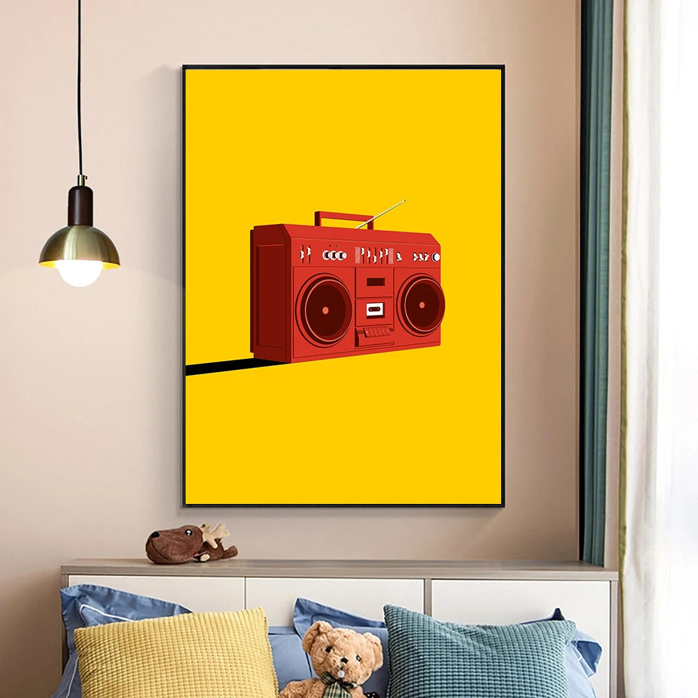 Boombox Pop Art