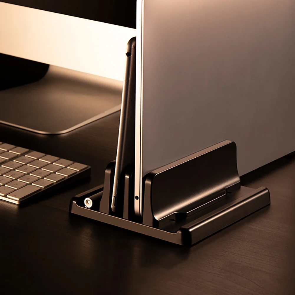 Stable Storage Holder Display Home Office Vertical Laptop Stand Plastic ...