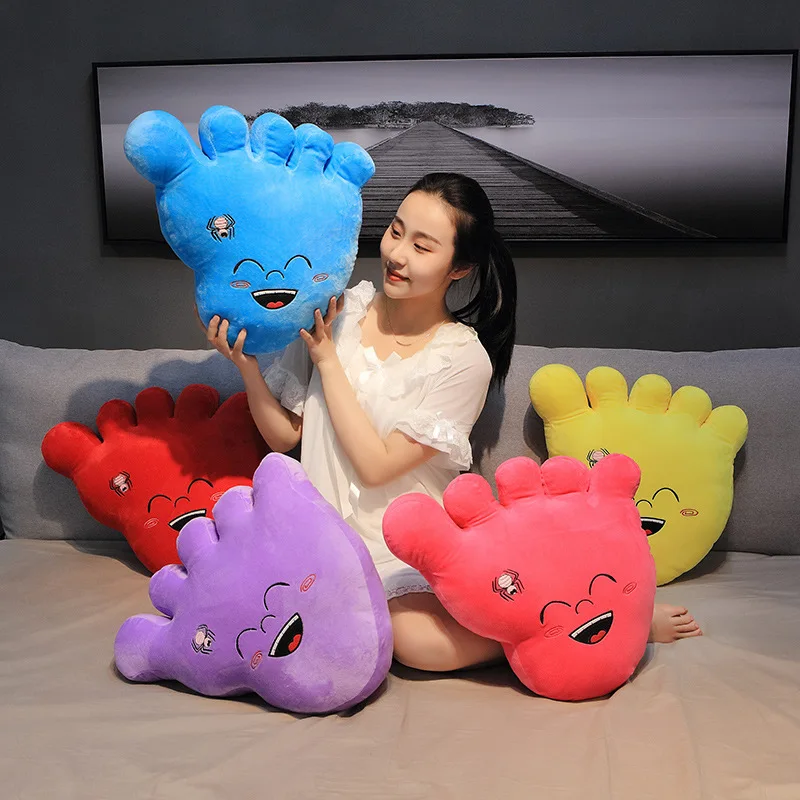 40CM-Creative-Big-Feet-Filled-Plush-Toys-Cute-Footprints-Kids-Toy ...
