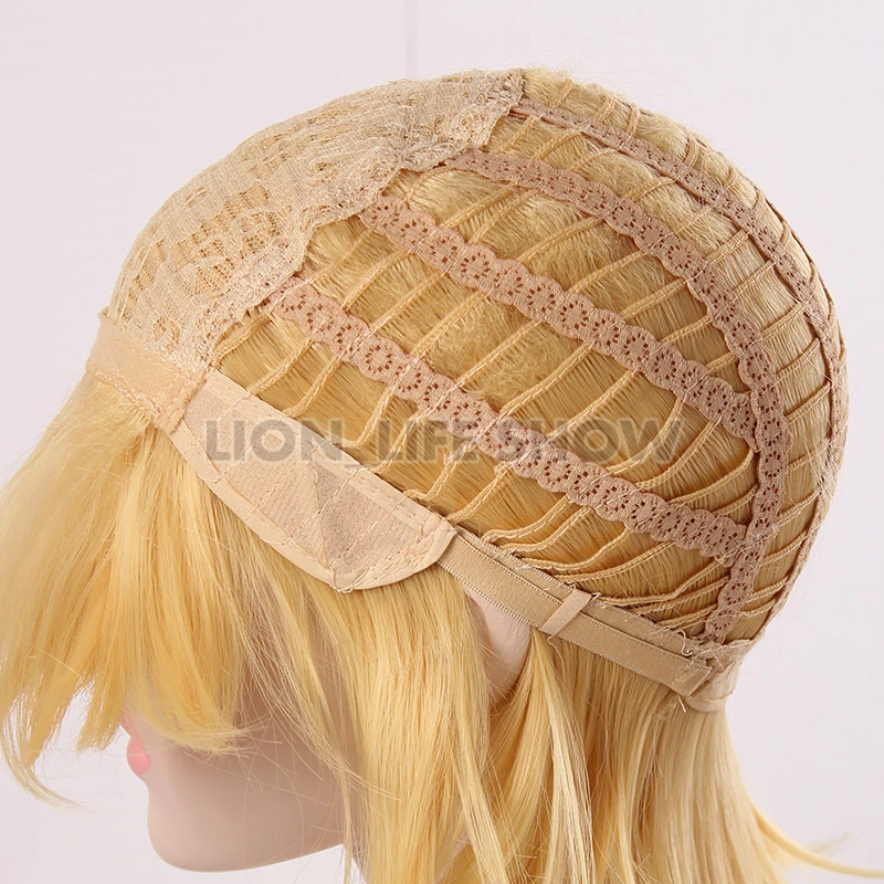 Kimetsu no Yaiba Agatsuma Zenitsu Wig Female Version Long Ponytail ...