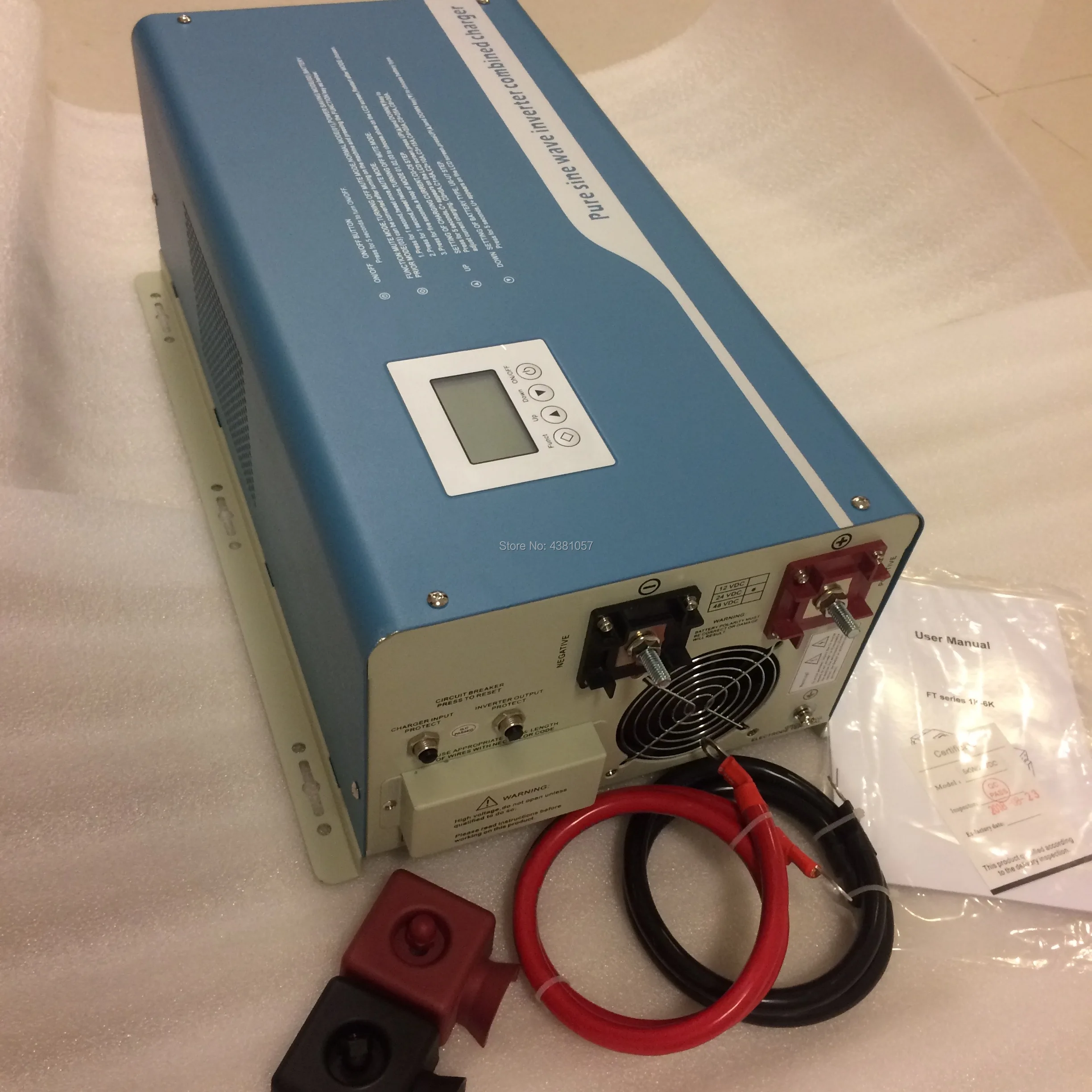 Pure Sine Wave Inverter 5000W Solar Wind Power Inverter Toroidal ...