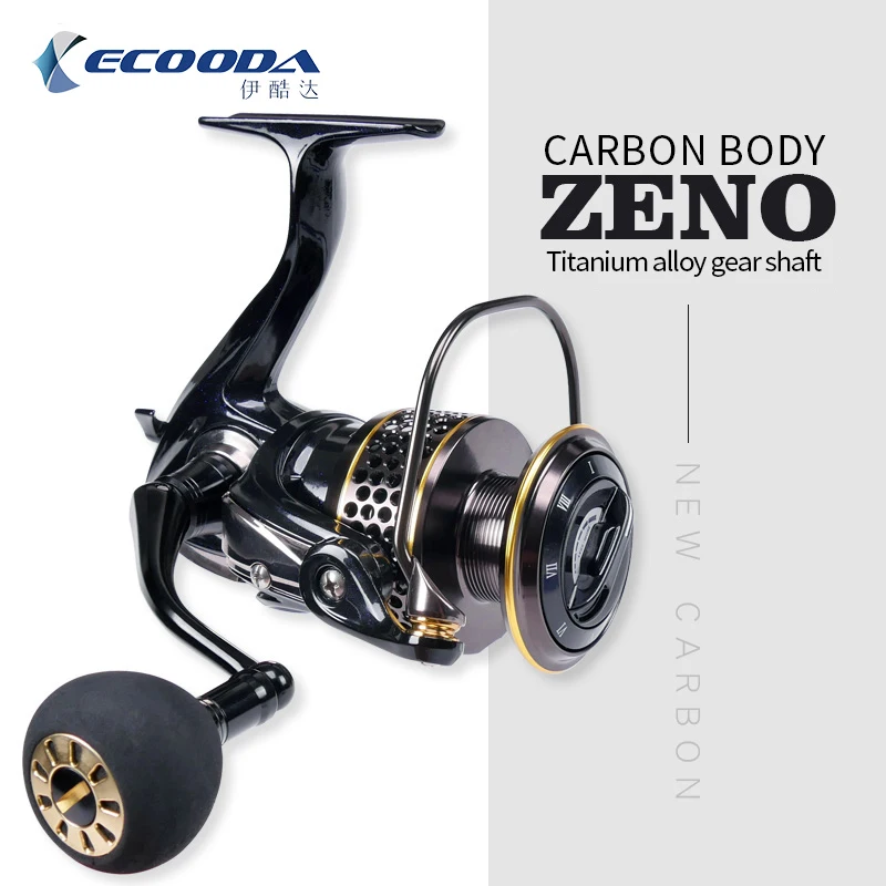ECOODA-ZENO-Carbon-Spinning-Fishing-Reel-1500-2000-3000-4000-5000-10 ...
